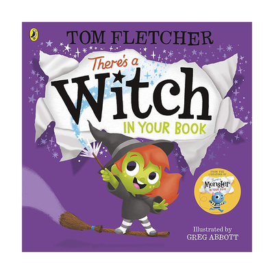 你的书里有个女巫英文原版绘本