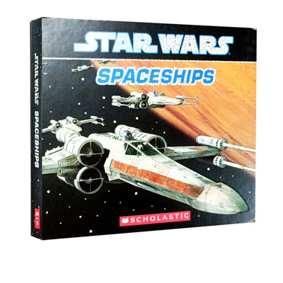 英文原版 Star Wars: Spaceships 星球大战 纸板书 儿童科幻奇幻图画绘本