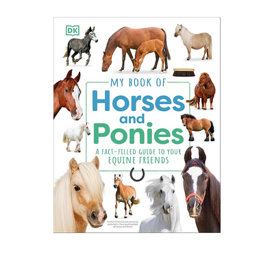 预售英文原版MyBookofHorses