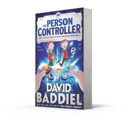 预售 英文原版 The Person Controller 拥有超能力的男孩 大卫·巴蒂尔儿童章节小说 David Baddiel