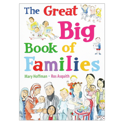 英文原版 The Great Big Book of Families 各种各样的家 家庭大书 生活经验绘本