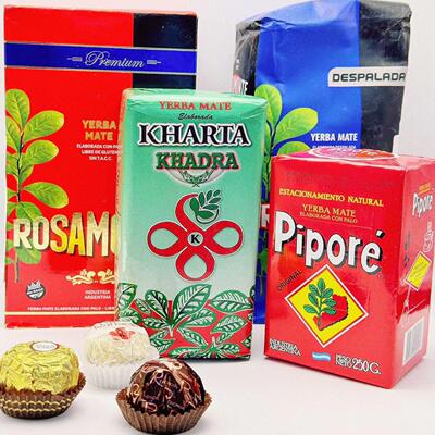 进口纯马黛茶叶养生解腻