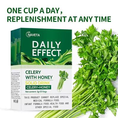 蜂蜜速溶西芹粉生姜柠檬茶liver fire celery honey