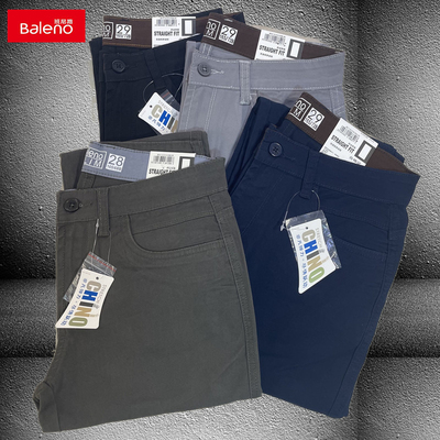 正品班尼路休闲裤男士简约
