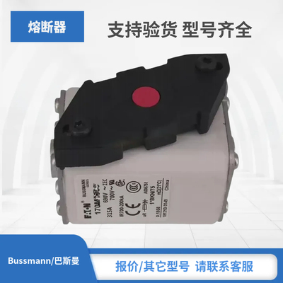 170M7125 170M7126 170M3951 170M3952巴斯曼Bussman熔断器现货