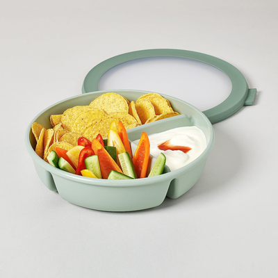 上班便当盒带分隔午餐饭盒可微波