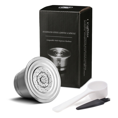 iCafilas nestle咖啡机不锈钢胶囊壳 循环使用过滤器