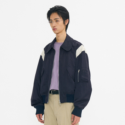 PARTIMENTO翻领春秋冬夹克