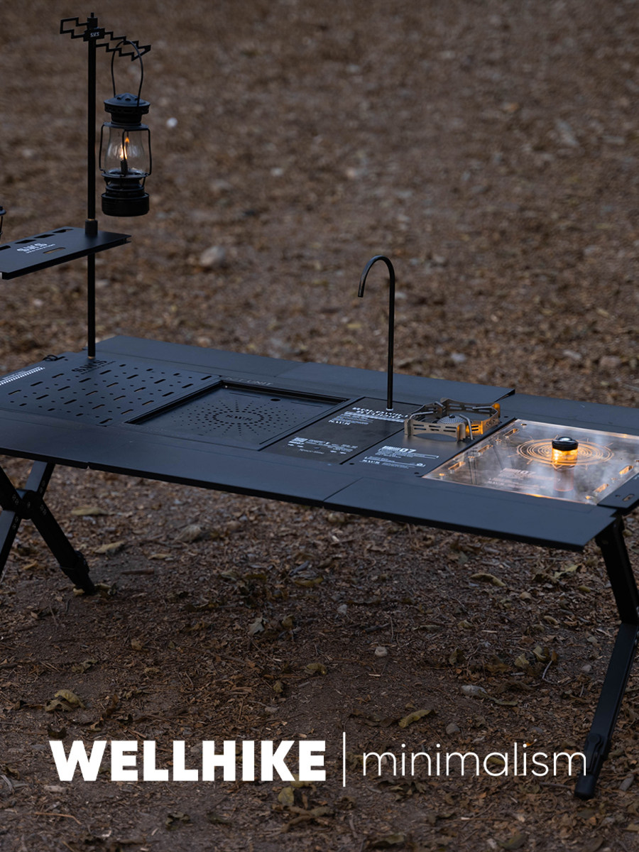 Wellhike Outdoor Sws Wild Trail Adjustable Igt Outdoor Folding Camping Portable Picnic Bbq ...