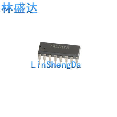 直插 SN74LS175N 74LS175 DIP-16 四路D-型触发器 逻辑芯片
