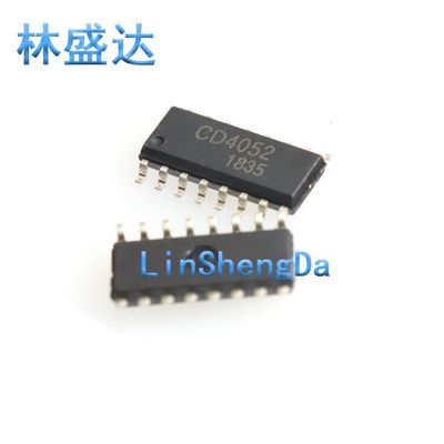 拍1份发5个 全新 HEF4052 CD4052 CD4052BM 贴片封装4052 sop-16