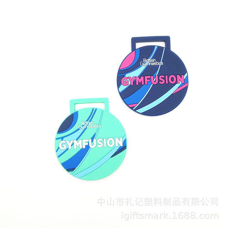 PVC软胶奖牌硅胶奖牌马拉松奖牌3D运动比赛奖牌 卡通滴胶奖章