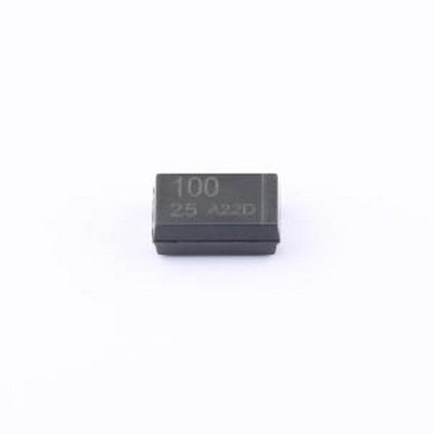 MPD101M1ED28040R 固态电容 100uF -20%~+20% 25V SMD,D7.3xL2.8m