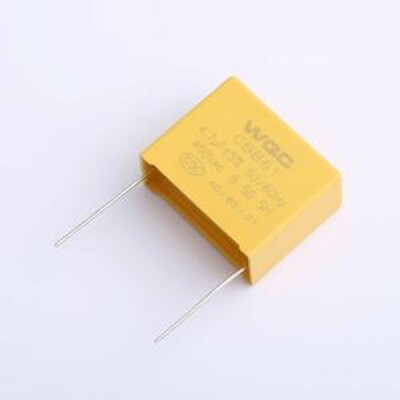 C362S475JF3L230A10 聚丙烯膜电容(CBB) 4.7uF 450V 插件,P=27.5m