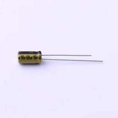 LKMB0901C680MF 直插铝电解电容 68uF ±20% 16V 插件,D5xL9mm