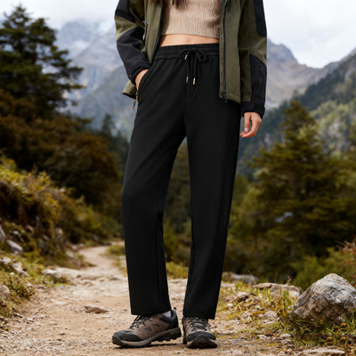 专业抗寒裤！【Schenvega--硬核七防羊绒蚕丝加绒休闲裤 防风保暖