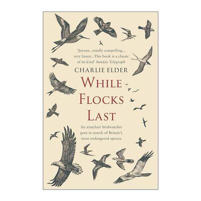 英文原版 While Flocks Last 趁鸟群仍在 守护鸟类的当下行动 Charlie Elder 自然环保书籍 英文版 进口英语原版书籍