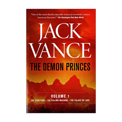 英文原版 The Demon Princes Vol.1 恶魔王子卷一 3合1 含星王 杀戮机 爱宫 科幻大师杰克?万斯 英文版 进口英语原版书籍