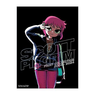 英文原版 Scott Pilgrim Print Collection 2004-2024 歪小子斯科特纪念海报画集 英文版 进口英语原版书籍