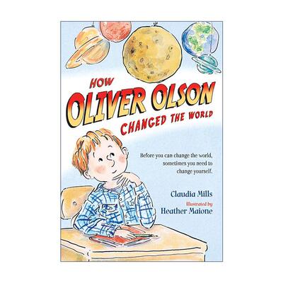 英文原版 How Oliver Olson Changed the World 英文版 进口英语原版书籍