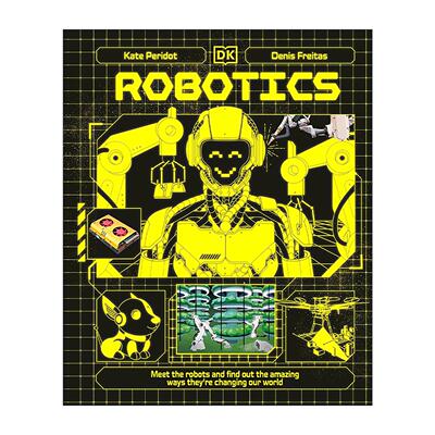 英文原版 Robotics 科技探险系列 机器人总动员 DK儿童趣味科普百科读物精装 英文版 进口英语原版书籍