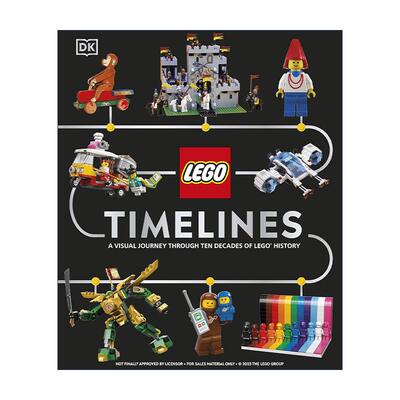 英文原版 LEGO Timelines 乐高事件年表 视觉历史之旅精装 英文版 进口英语原版书籍