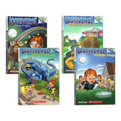 学乐大树系列怪诞世界4册套装