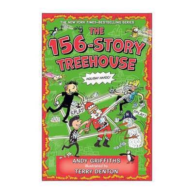 英文原版 The 156-Story Treehouse 小屁孩树屋历险记 104层树屋故事 英文版 进口英语原版书籍