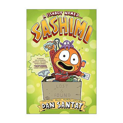 英文原版 Sashimi 鱼男孩 漫画 凯迪克奖得主Dan Santat 英文版 进口英语原版书籍