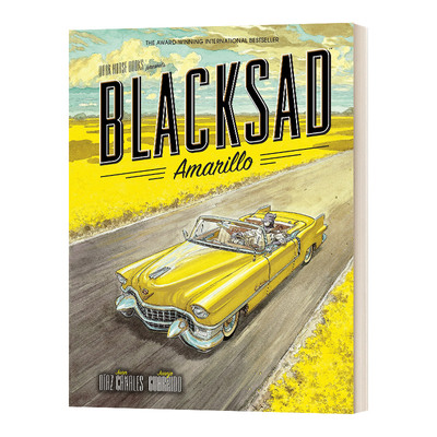 Blacksad: Amarillo 黑猫侦探3：阿马里洛 精装漫画图像小说 Juan Díaz Canales