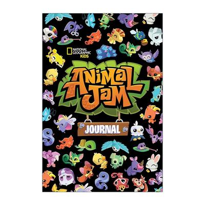 英文原版 Animal Jam Journal 动物果酱日记本 儿童写作游戏活动书 精装 美国国家地理 英文版 进口英语原版书籍