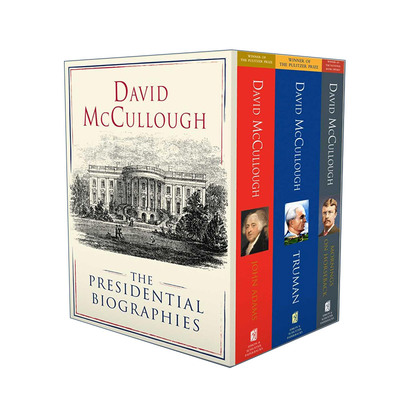 英文原版 David McCullough The Presidential Biographies 大卫麦卡洛美国总统传记3本装 杜鲁门+约翰亚当斯 进口英语原版书籍