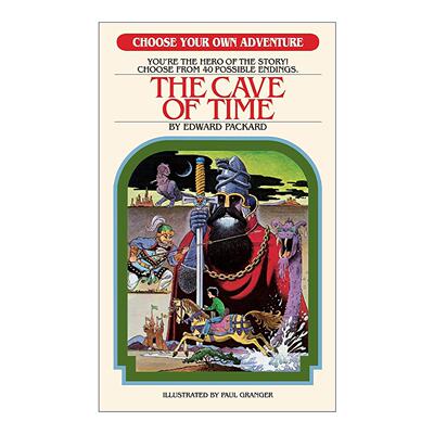 英文原版 The Cave of Time 时间隧道 儿童科幻小说 Edward Packard 英文版 进口英语原版书籍