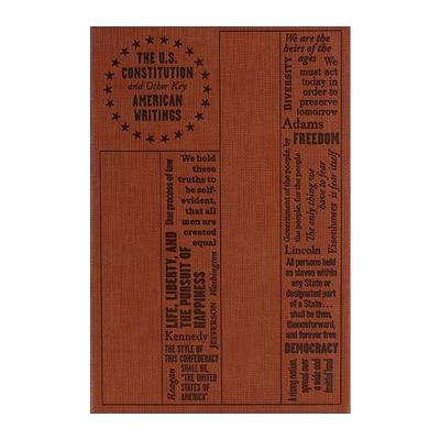 英文原版 The U.S. Constitution and Other Key American Writings 美国宪法及其他重要著作 第2版 软精装皮质封面词云经典