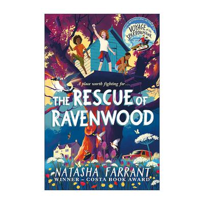 英文原版 The Rescue of Ravenwood 拯救渡鸦木 娜塔莎·法兰特儿童小说 雀鹰的航行作者 英文版 进口英语原版书籍