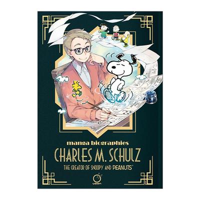 英文原版 Manga Biographies 查尔斯·舒尔茨传记漫画 史努比 英文版 进口英语原版书籍