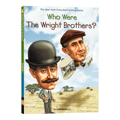 莱特兄弟是谁？ Who Were The Wright Brothers?  英文原版历史名人人物传记科普 进口英语书籍