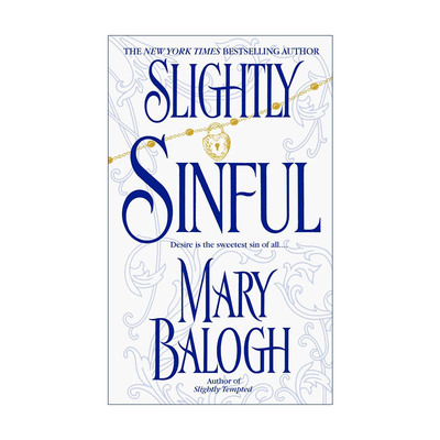 英文原版 Slightly Sinful Bedwyn Saga 05 将计就计 贝德温传奇5 历史浪漫小说 Mary Balogh 英文版 进口英语原版书籍