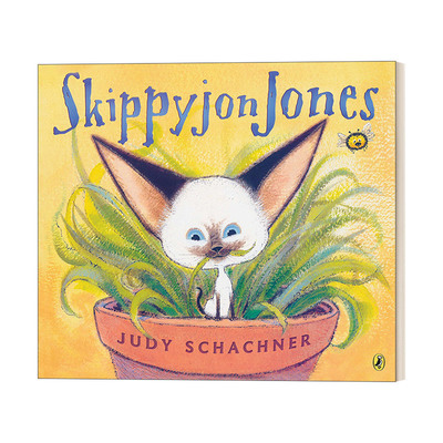 英文原版 Skippyjon Jones 小剑侠跳跳周 3-6岁儿童英语启蒙认知辅导阅读图画书 Judy Schachner 英文版 进口英语原版书籍