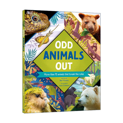 英文原版 Odd Animals Out 奇怪的动物 DK自然科普百科精装 英文版 进口英语原版书籍