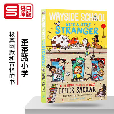 歪歪路小学 Wayside School Gets a Little Stranger 新封面版 英文原版儿童读物 进口英语书籍