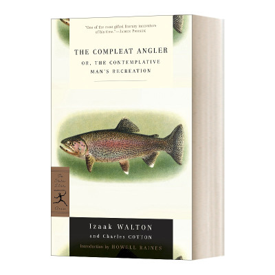 英文原版 The Compleat Angler or the Contemplative Man's Recreation 垂钓大全 钓鱼是好学深思的人的娱乐 英文版 进口英语原版