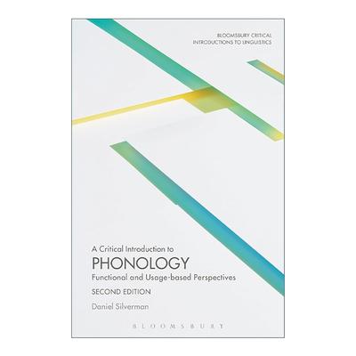 英文原版 A Critical Introduction to Phonology 音系学批判性导论 基于功能与用法的视角 英文版 进口英语原版书籍