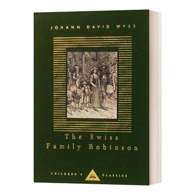 The Swiss Family Robinson 瑞士罗宾逊一家 精装 英文原版小说 进口英语书籍