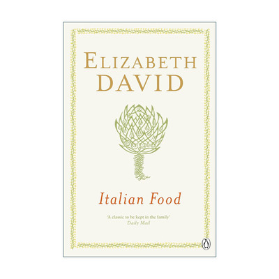 英文原版 Italian Food 意大利食谱书 伊丽莎白·大卫的意大利农味食谱书 英文版 进口英语原版书籍