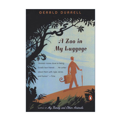 英文原版 A Zoo in My Luggage (The Zoo Memoirs 01) 行李里的动物园 动物园回忆录系列1 传记 追逐阳光之岛作者Gerald Durrell
