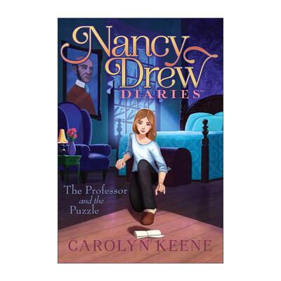 英文原版 The Professor and the Puzzle 南希德鲁日记15 神探南茜 英文版 进口英语原版书籍