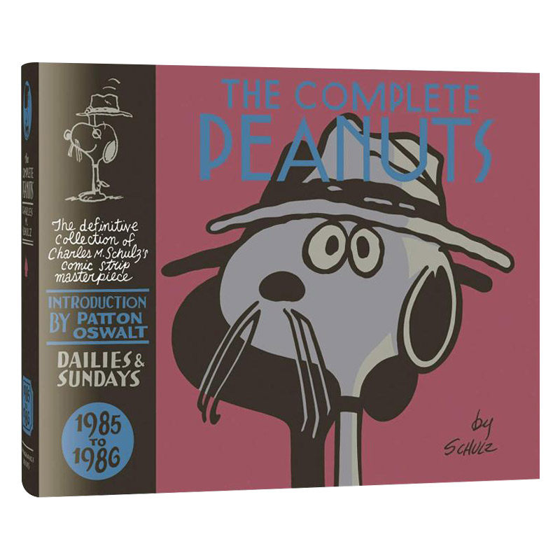 史努比漫画18 The Complete Peanuts 1985-1986花生漫画50周年全集英文原版漫画动漫读物进口儿童课外阅读英语书籍_虎窝淘