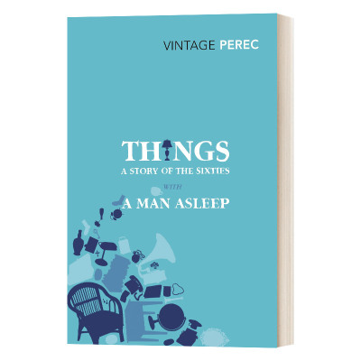 英文原版小说 Things A Story of the Sixties with A Man Asleep 物 60年代纪事 乔治·佩雷克 英文版 进口英语原版书籍