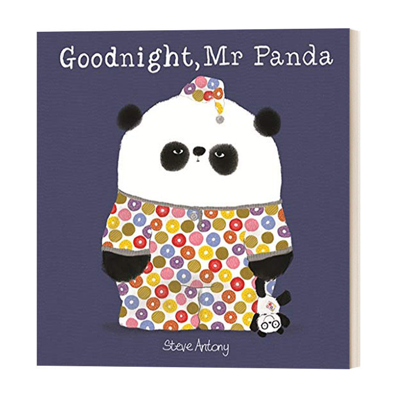 英文原版 Goodnight Mr panda熊猫先生礼仪课堂4晚安儿童绘本英文版进口英语原版书籍_虎窝淘